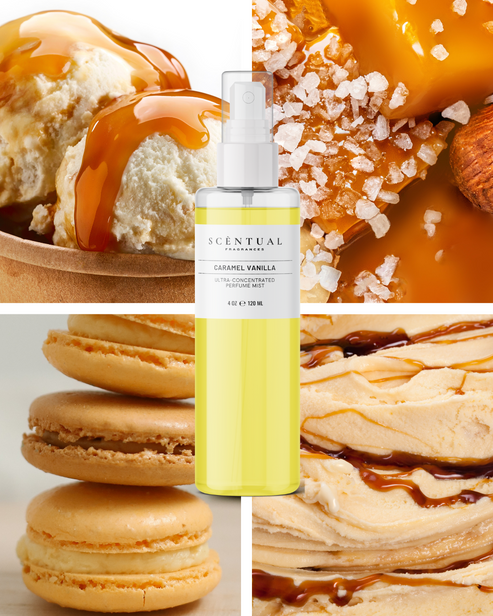 Caramel Vanilla Ultra-Concentrated Perfume Mist – Scèntual Fragrances