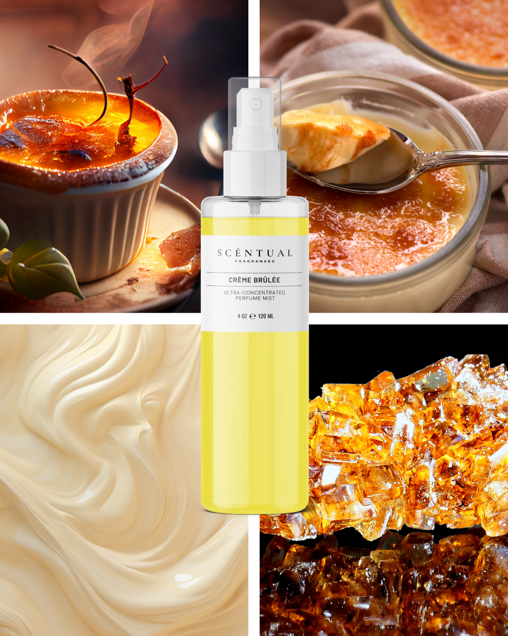 Crème Brûlée Ultra-Concentrated Perfume Mist – Scèntual Fragrances