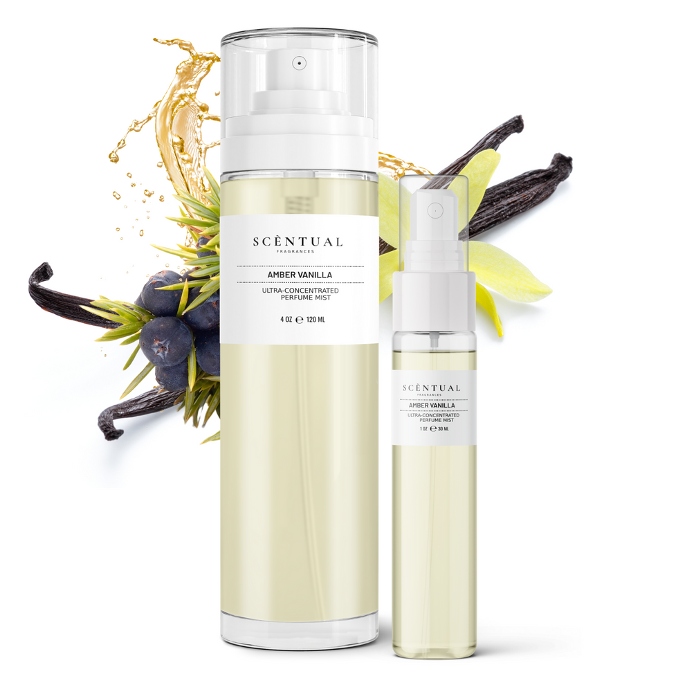 Amber Vanilla Ultra-Concentrated Perfume Mist – Scèntual Fragrances