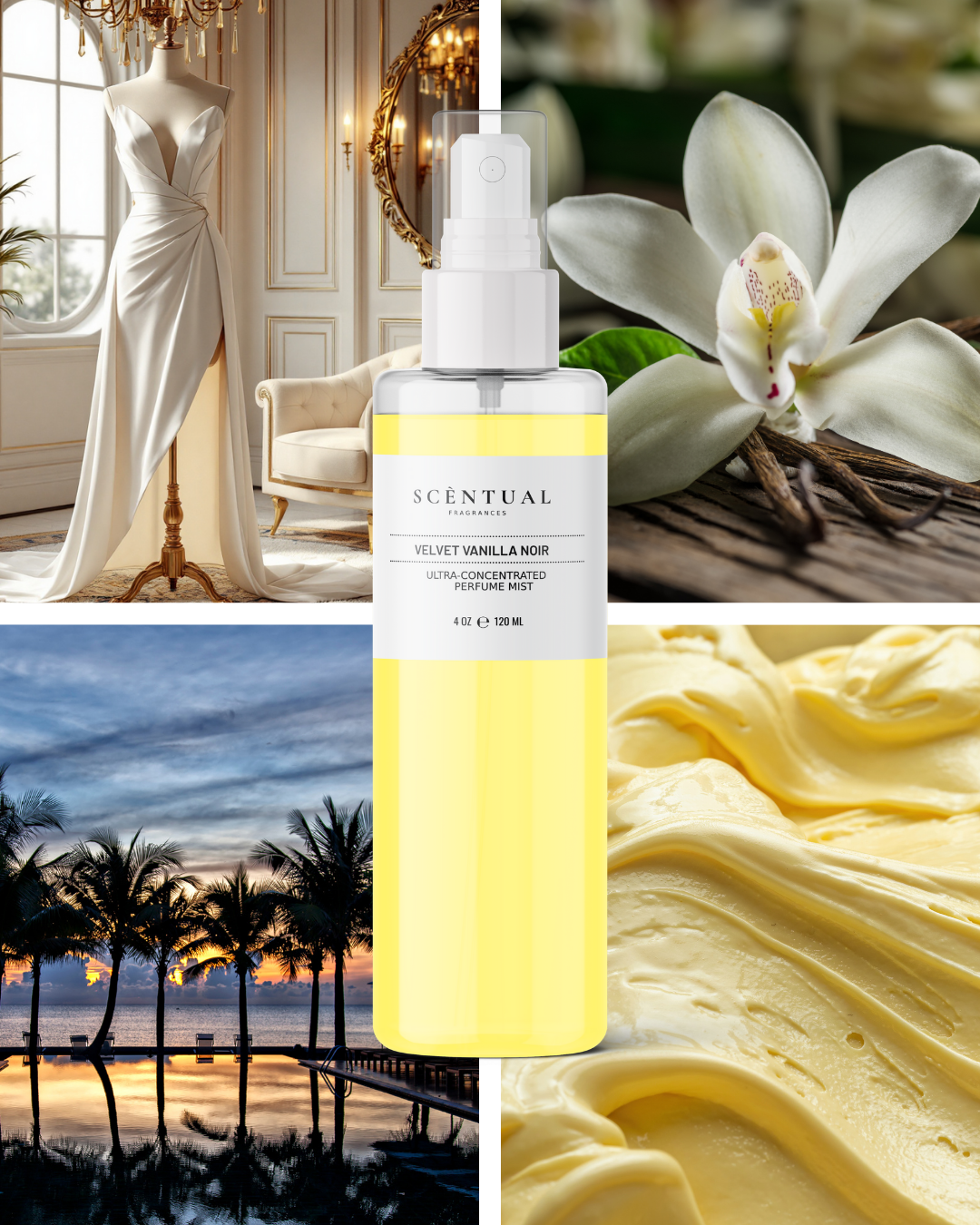 Velvet Vanilla Noir Ultra-Concentrated Perfume Mist – Scèntual Fragrances