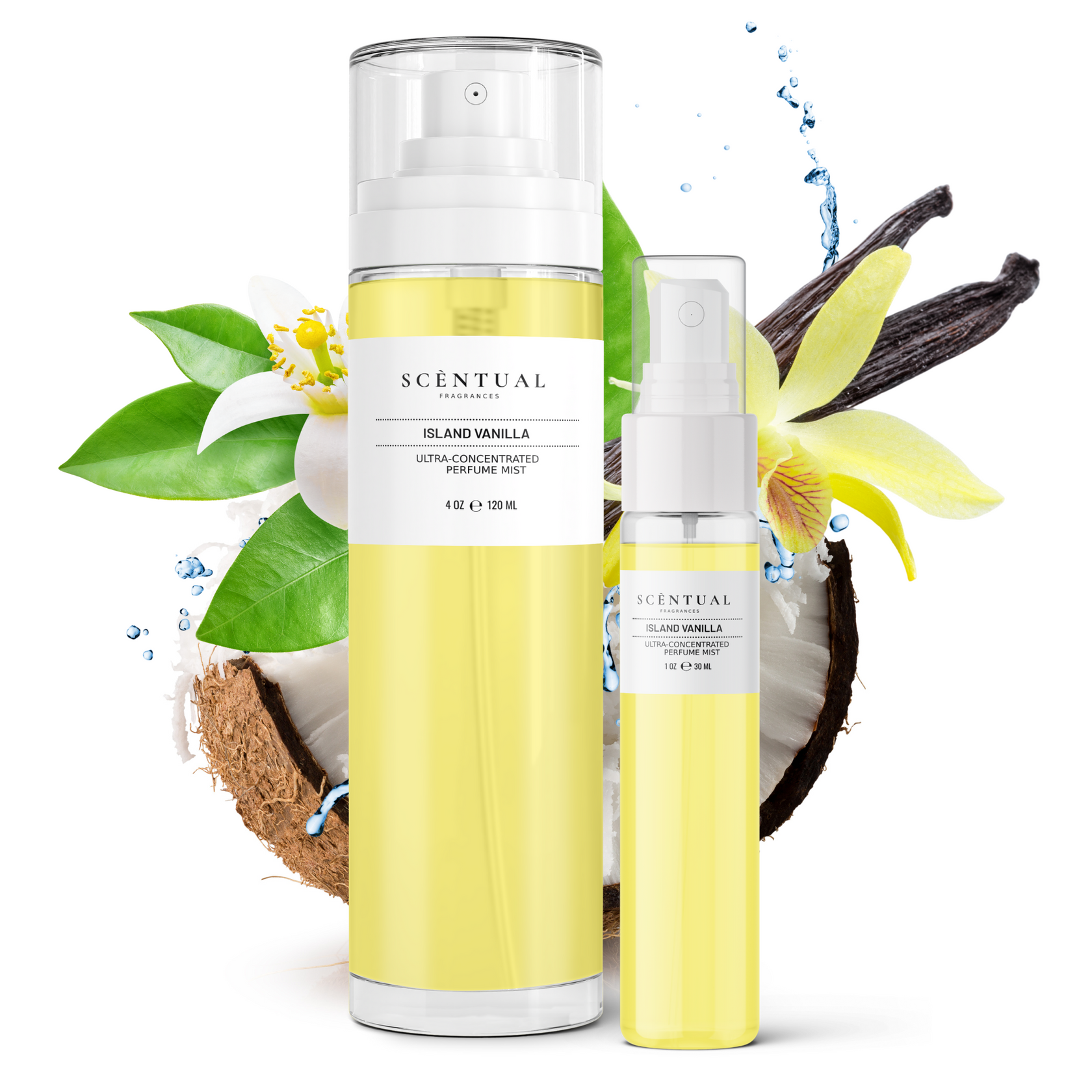 Island Vanilla Ultra-Concentrated Perfume Mist – Scèntual Fragrances