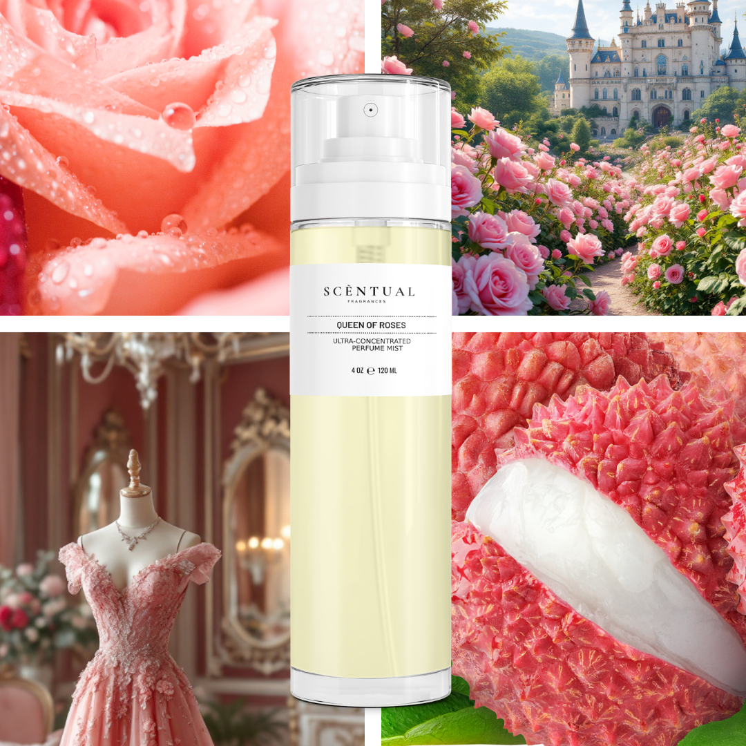 Queen of Roses Ultra-Concentrated Perfume Mist – Scèntual Fragrances